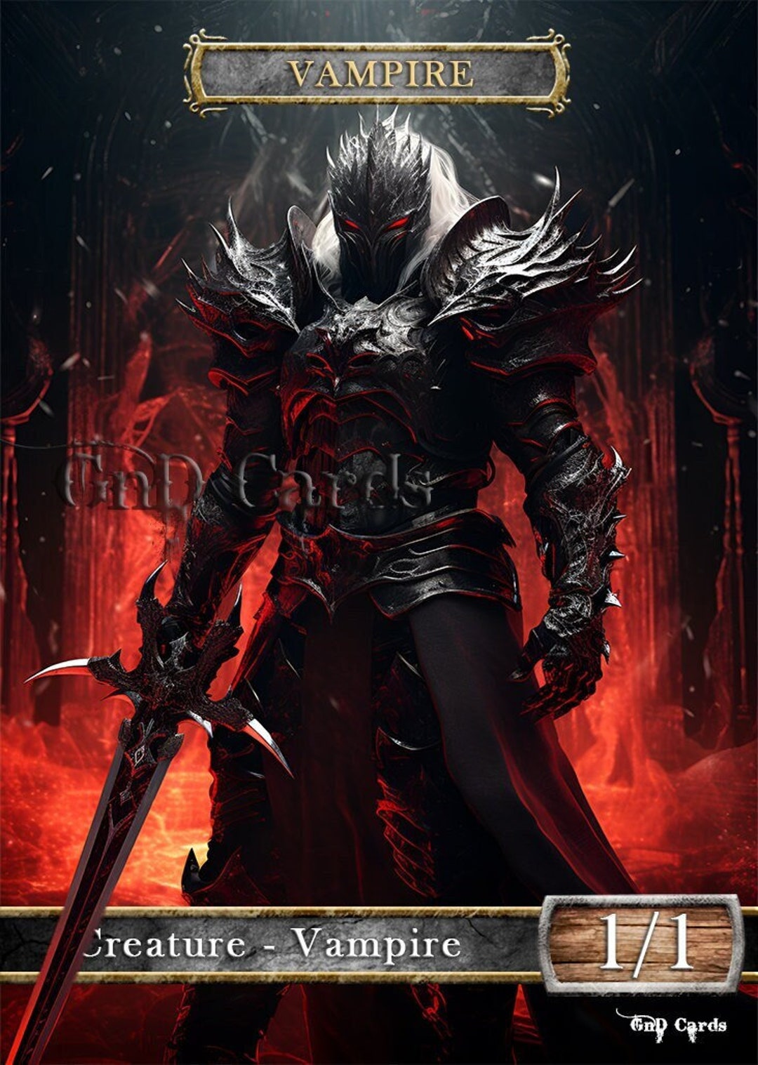 3x Vampire 35 Custom Altered Tokens - Etsy