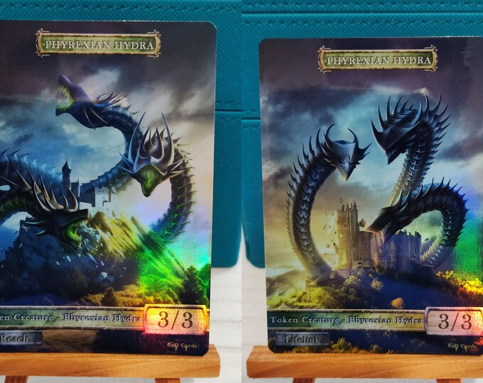 Phyrexian Hydra Token Custom MTG Magic the Gathering Fantasy Board Game ...