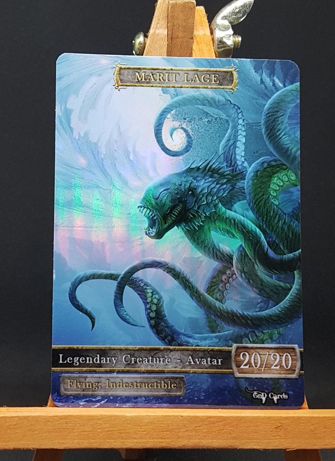 1x Marit Lage Token #4 *FOIL LAMINATED* Custom Altered - Etsy