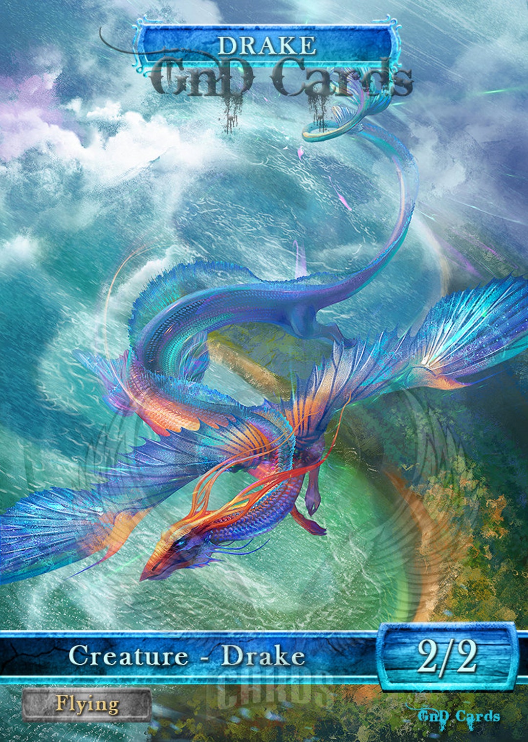 Drake #1 TCG Token Custom Altered - Etsy