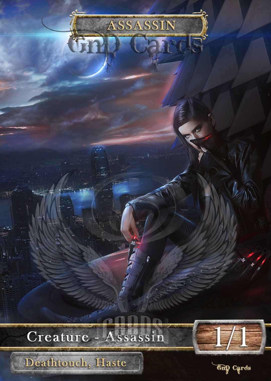 3x Assassin 4 Custom Altered Tokens - Etsy