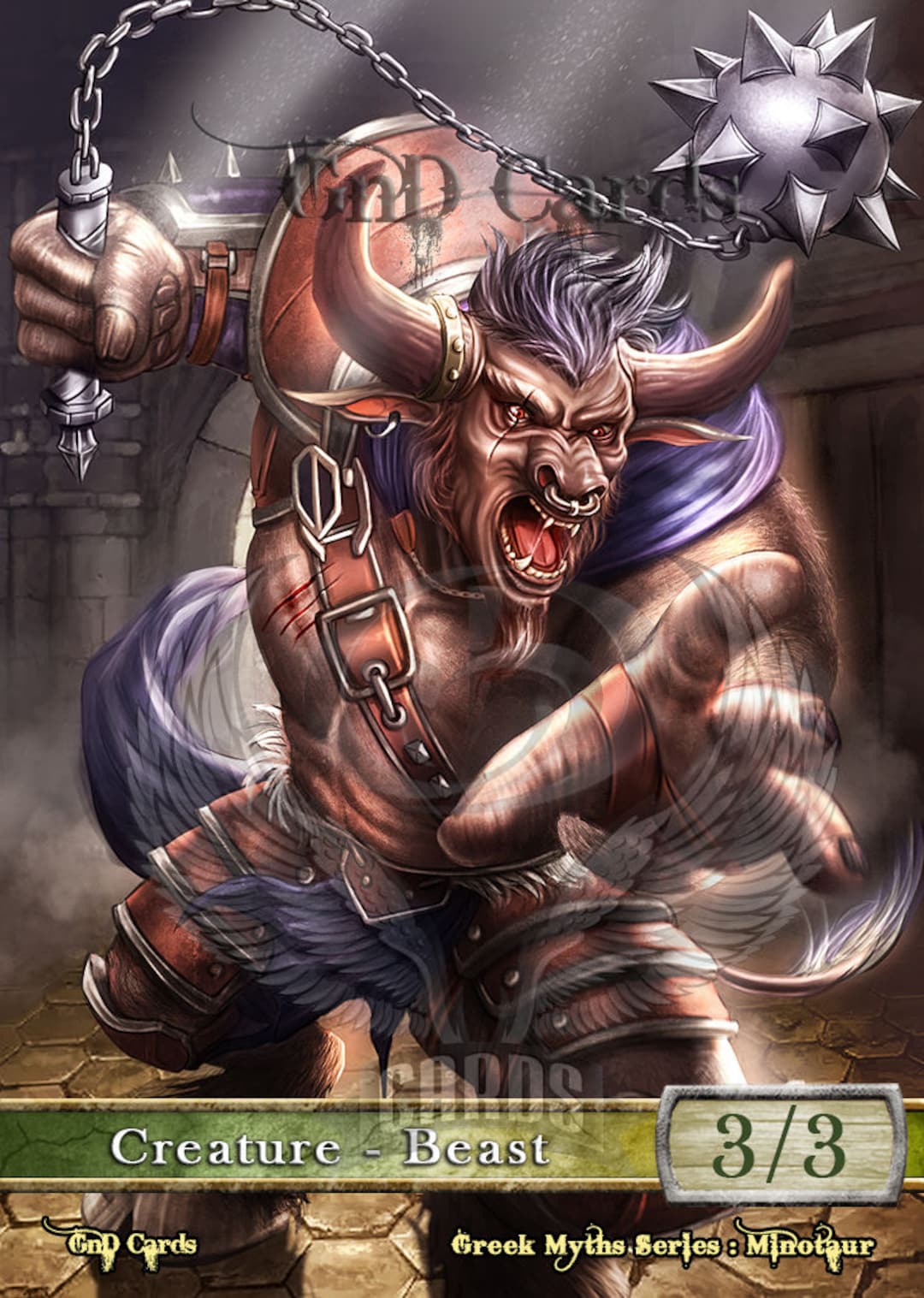 Beast #3 TCG Token Custom Altered - Etsy