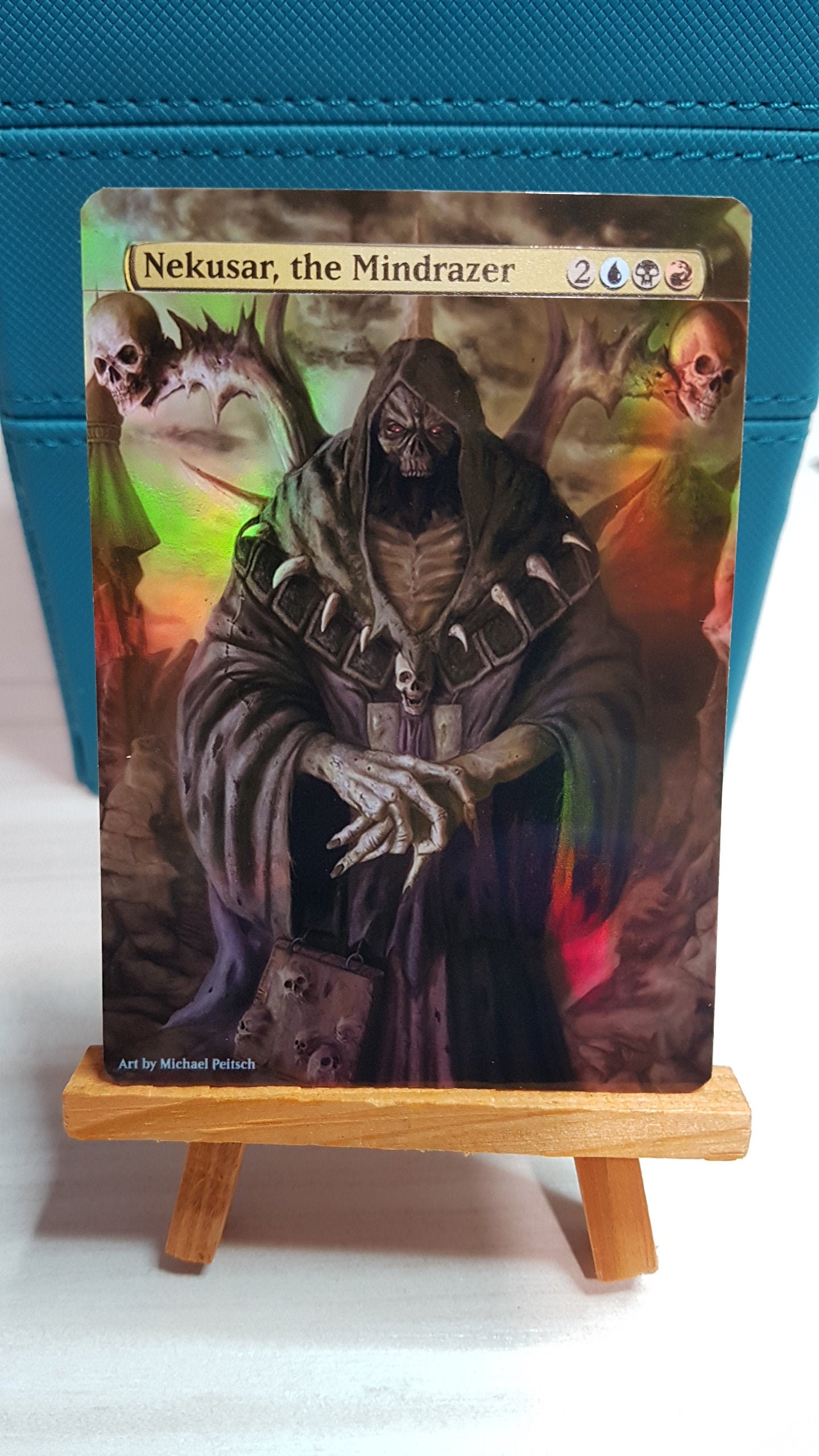 1x Full Art Foil Nekusar the Mindraser MTG Non-foil into | Etsy