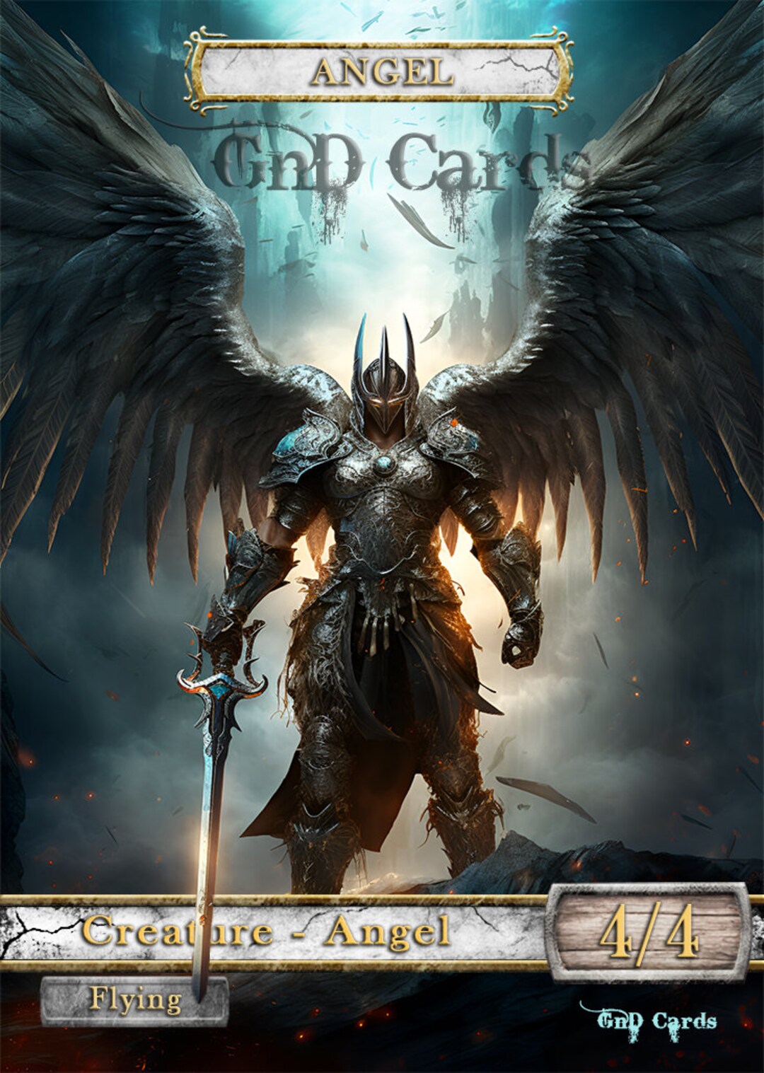 Angel 36 TCG Token Custom Altered - Etsy UK