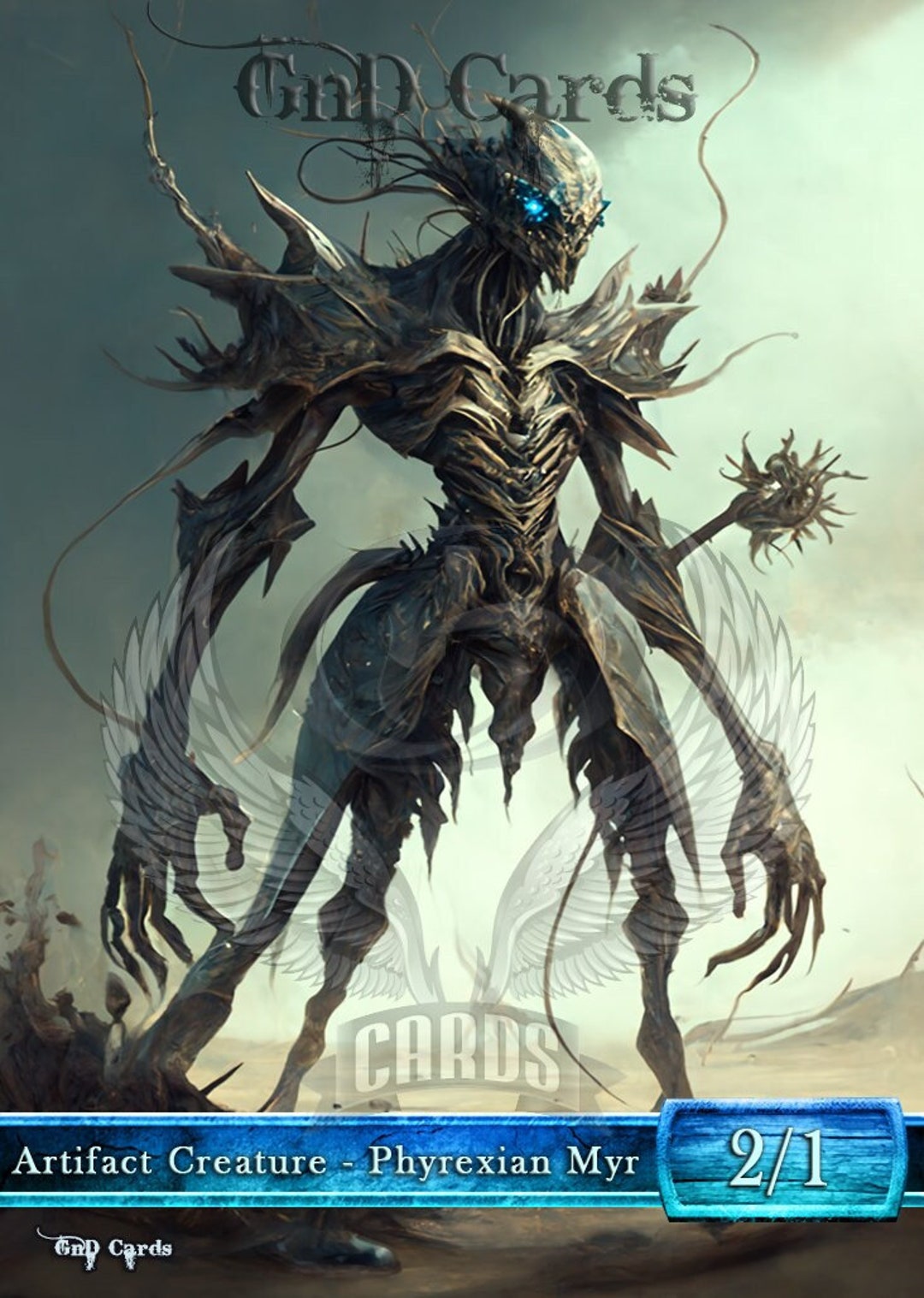 Myr #4 Phyrexian TCG Token Custom Altered - Etsy