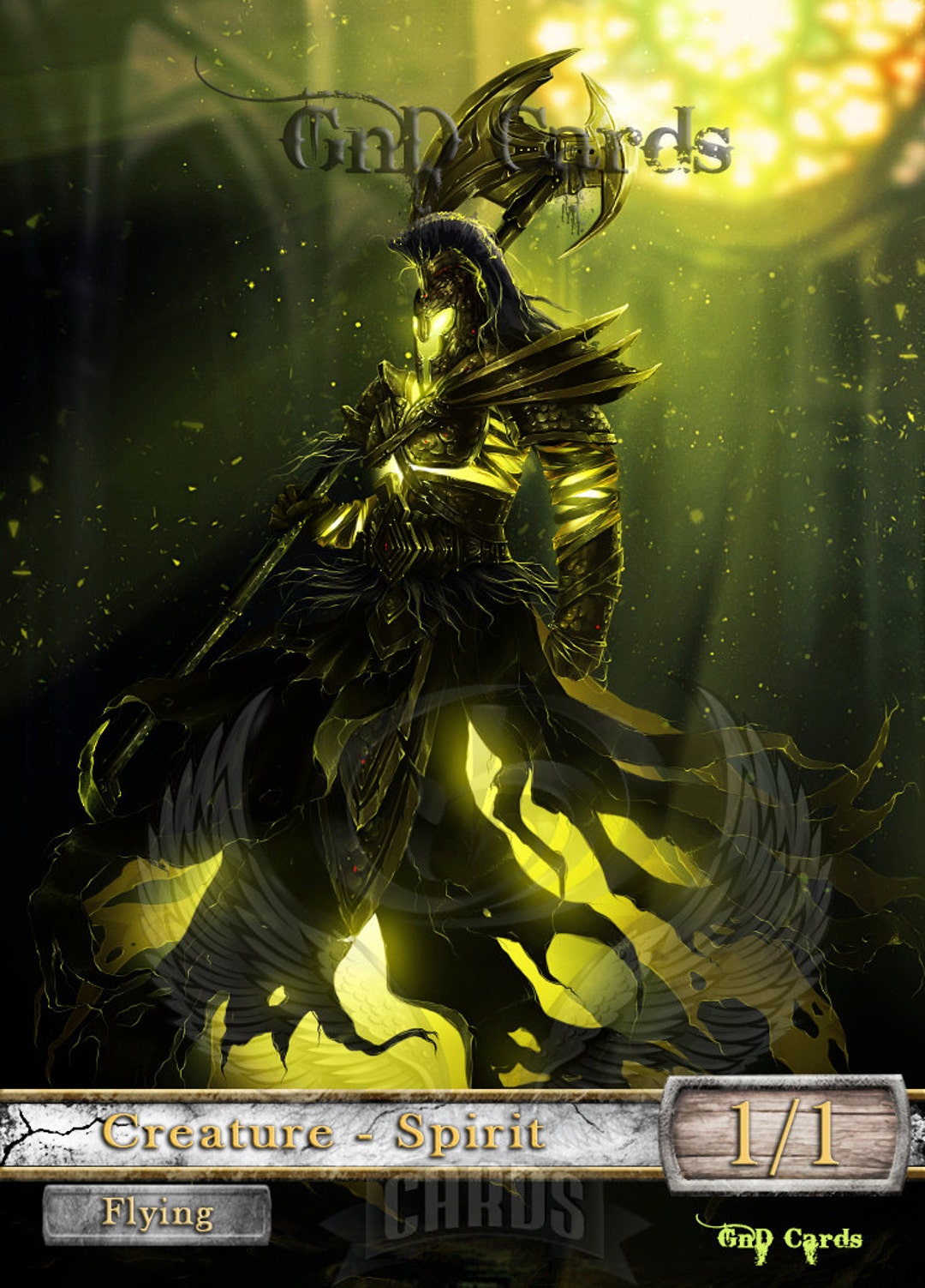 Spirit #4 TCG Token Custom Altered - Etsy