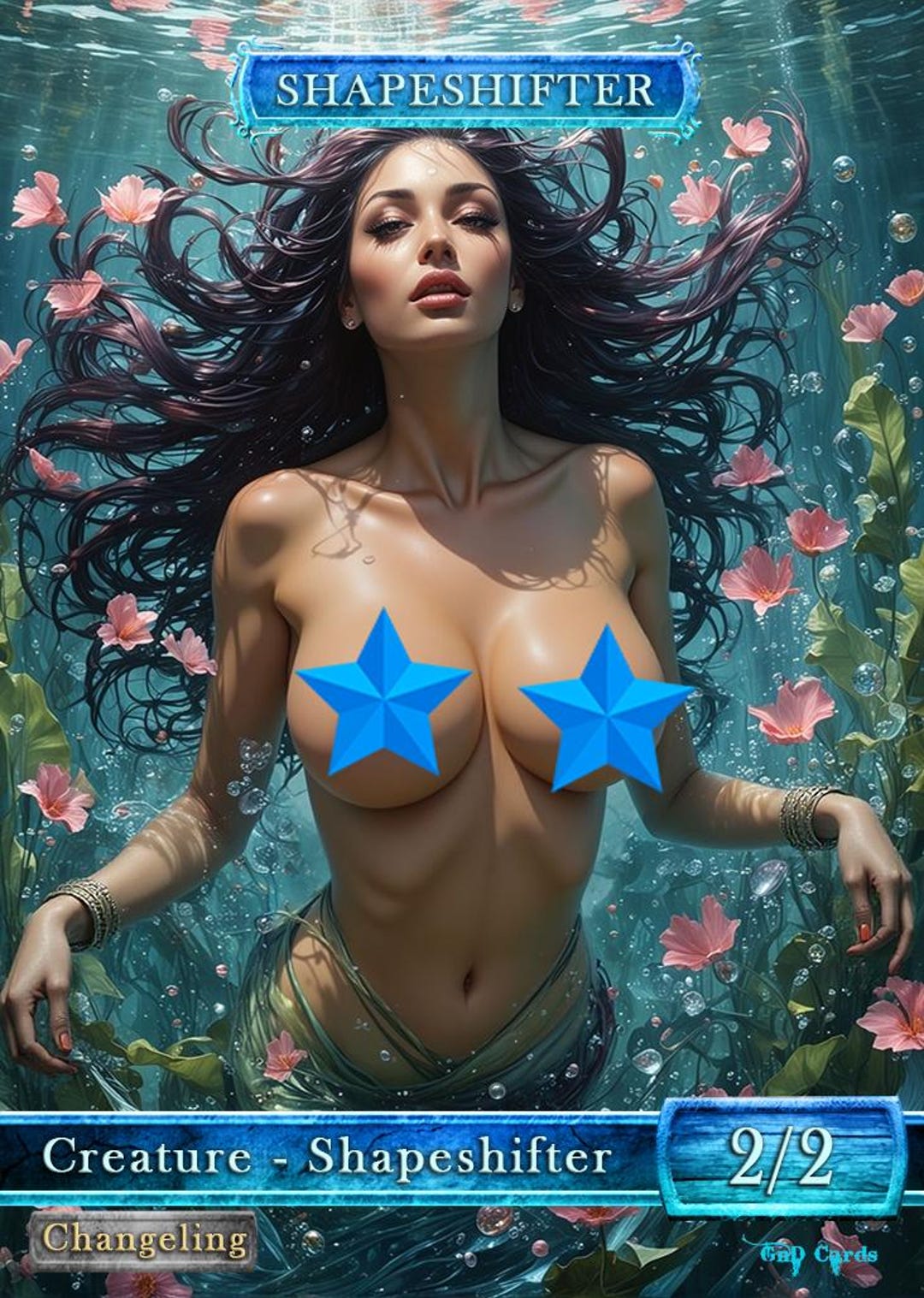 Shapeshifter #6 Nude TCG Token Custom Altered - Etsy
