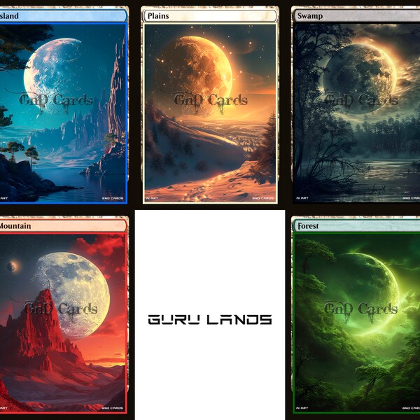 Mtg Proxy Lands - Etsy Australia