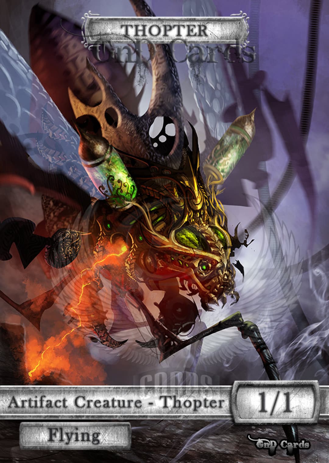 Thopter #1 TCG Token Custom Altered - Etsy