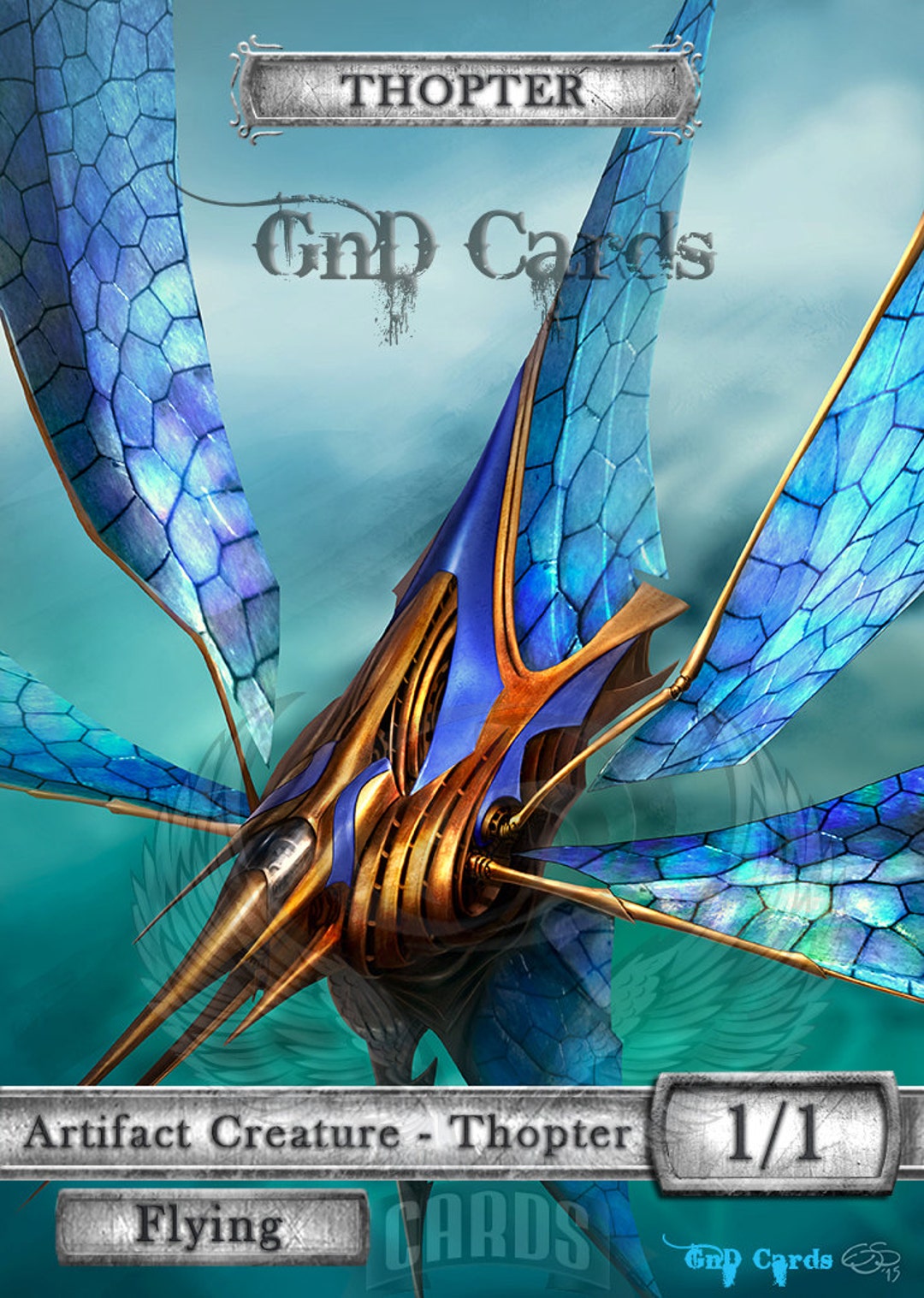 Thopter #3 TCG Token Custom Altered - Etsy