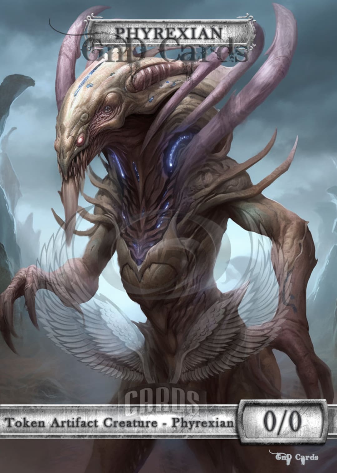 Phyrexian TCG Token Custom Altered - Etsy