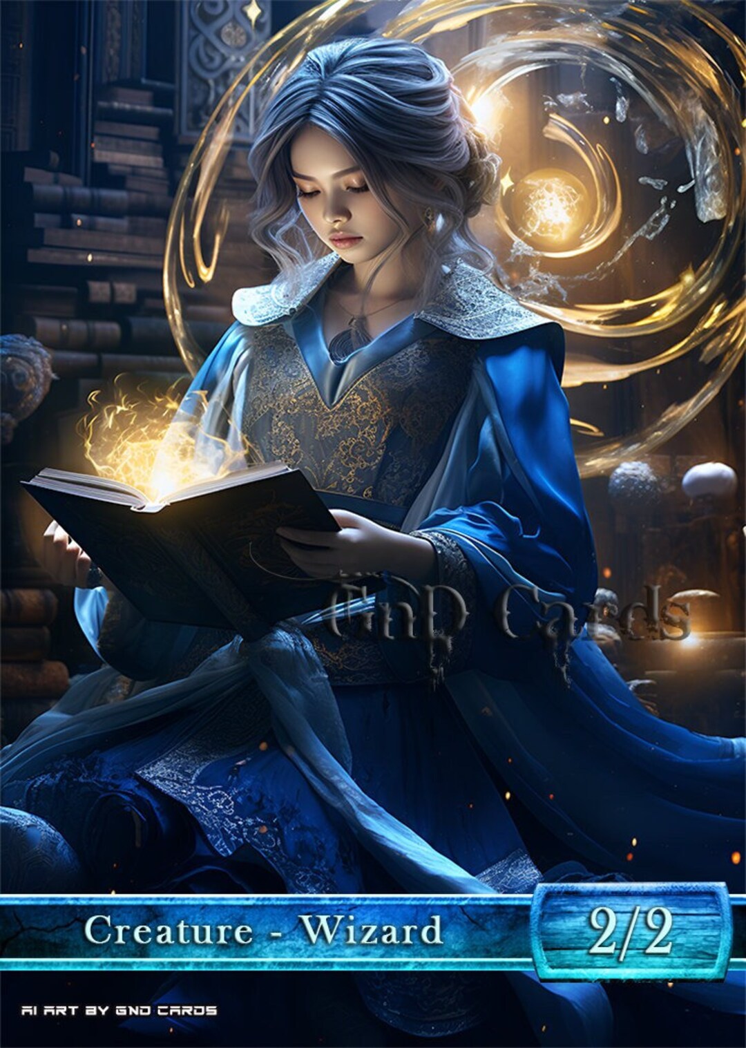 3x Wizard 8 Custom Altered Tokens - Etsy