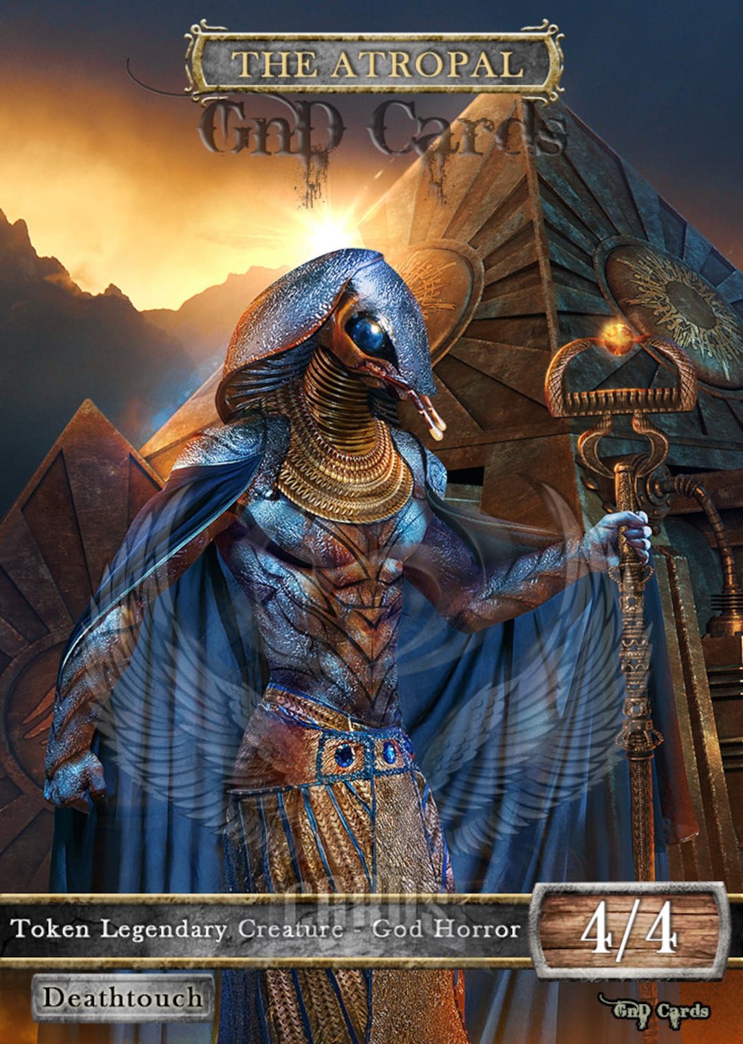 The Atropal TCG Token Custom Altered - Etsy