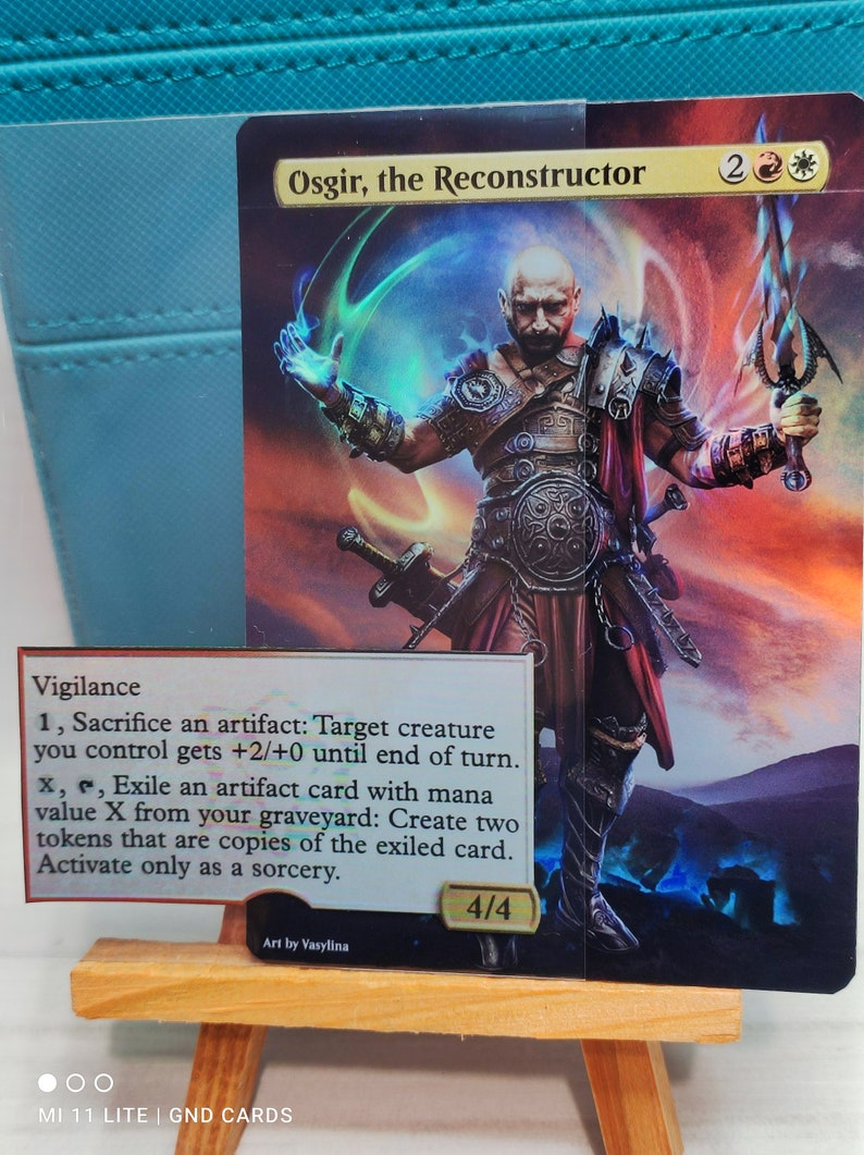 1x Foil Altered Art Osgir the Reconstructor MTG | Etsy