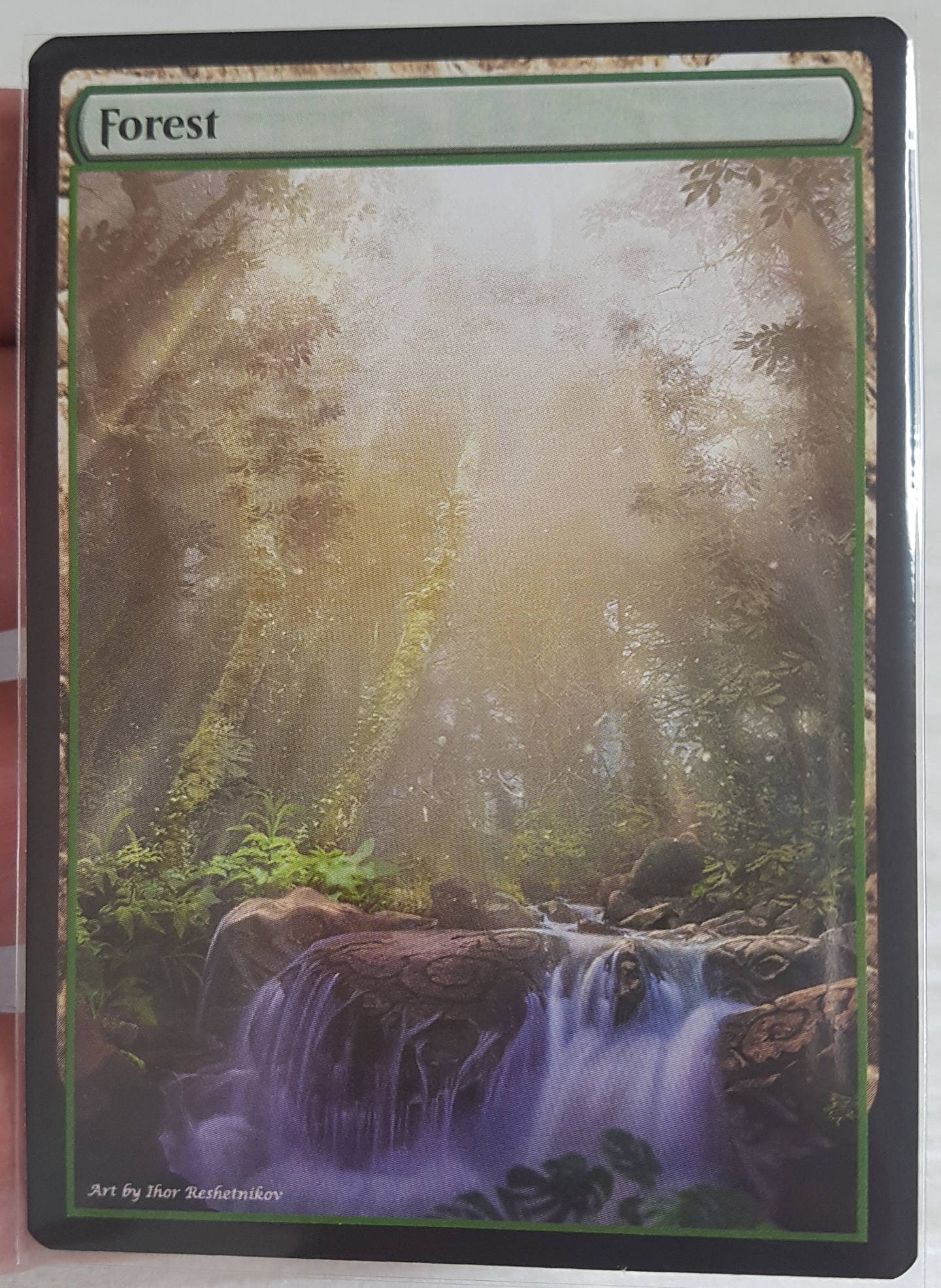 Card Games 1x Forest #3.1 Extended Textless Full Art Custom Altered ...