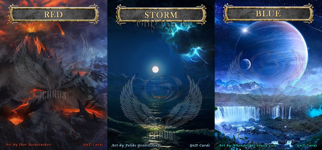 Basic Pack of Storm-mana Counters 1 - Etsy