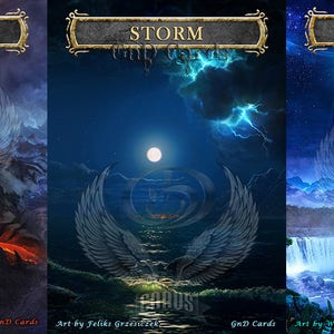 Basic Pack of Storm-mana Counters 1 - Etsy