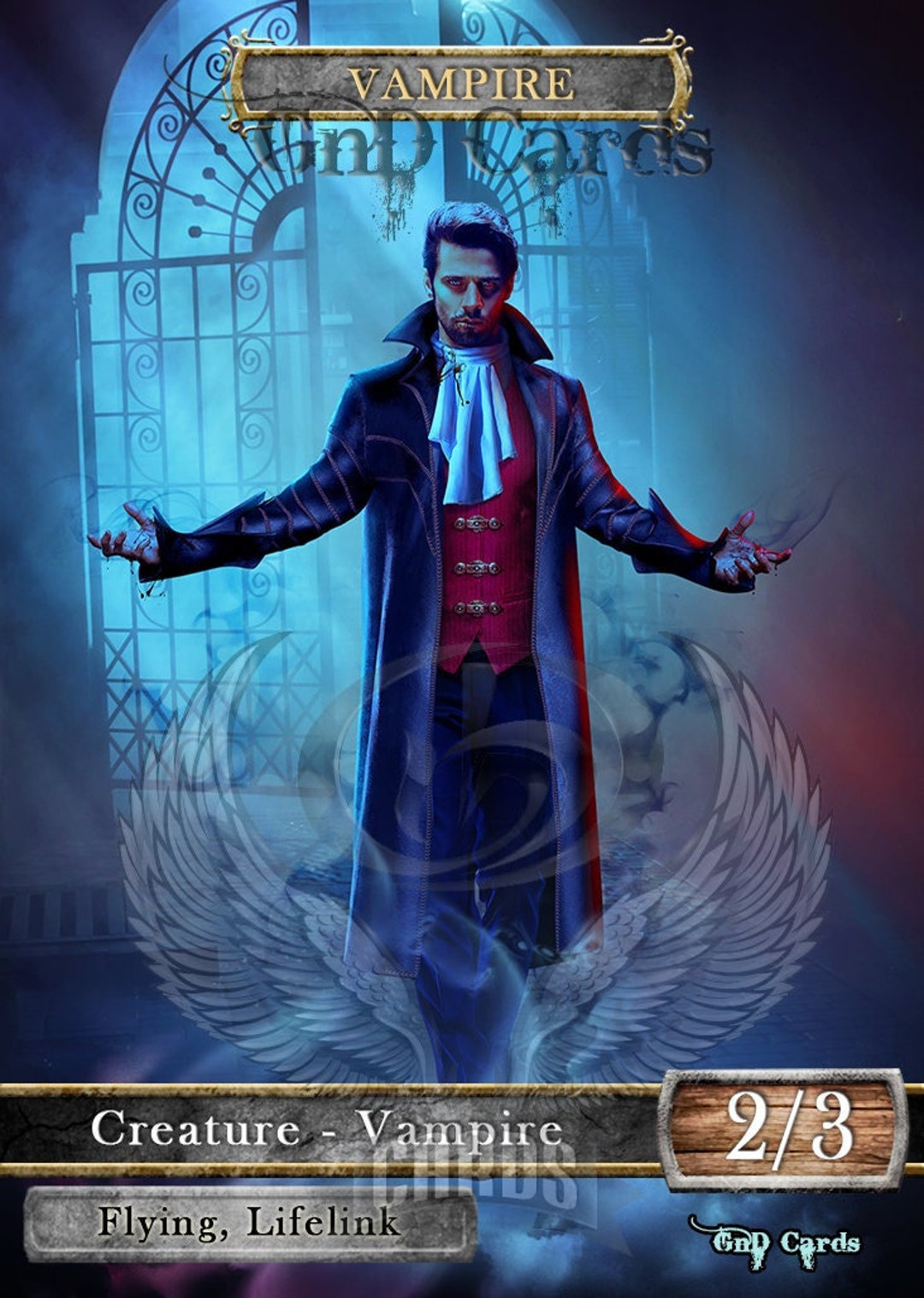 3x Vampire 29 Custom Altered Tokens Gnd Cards for Sorin the Mirthless ...