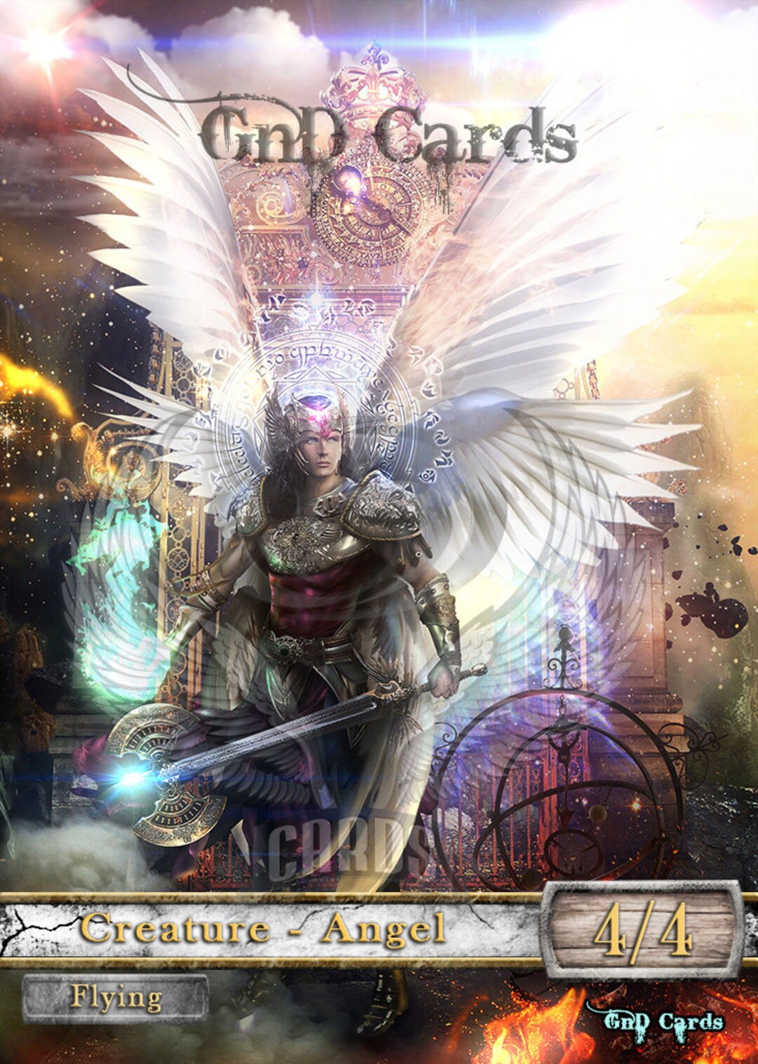 3x Angel 20 Custom Altered Tokens - Etsy