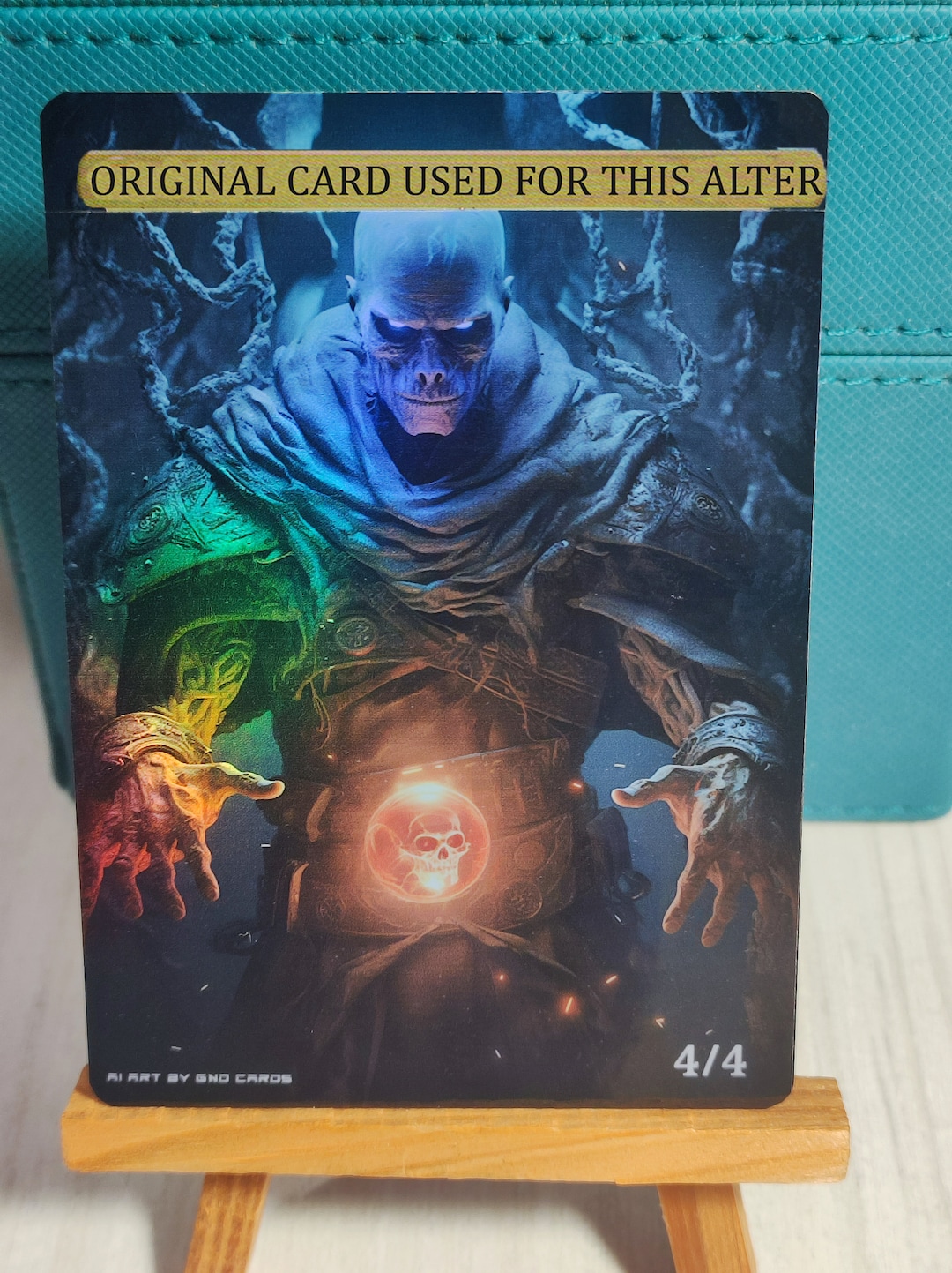 1x Foil Altered Art Kraum, Ludevic's Opus MTG - Etsy