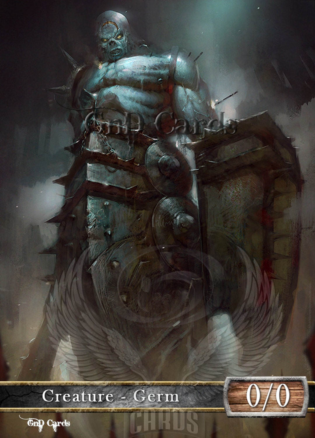Germ #1 TCG Token Custom Altered - Etsy