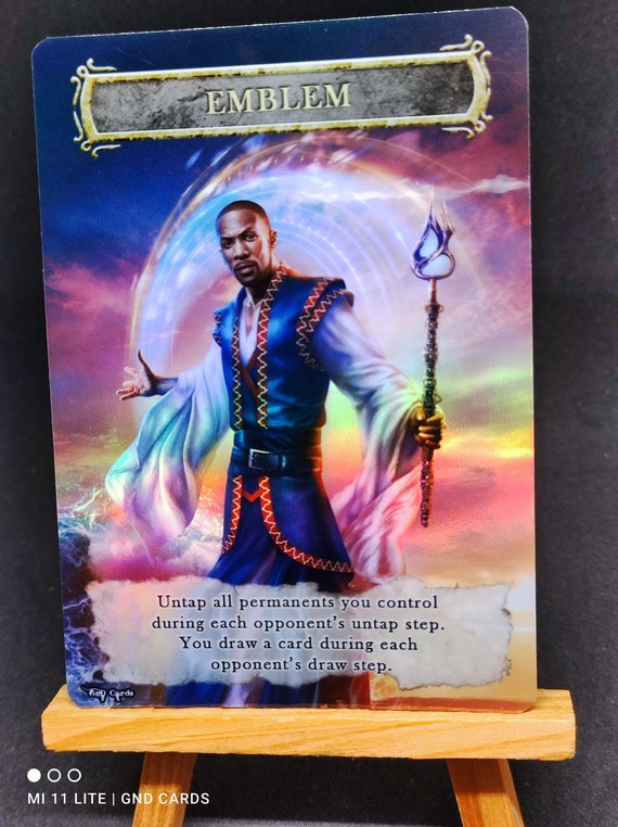 1x FOIL LAMINATED Teferi Who Slows the Sunset Custom Altered | Etsy
