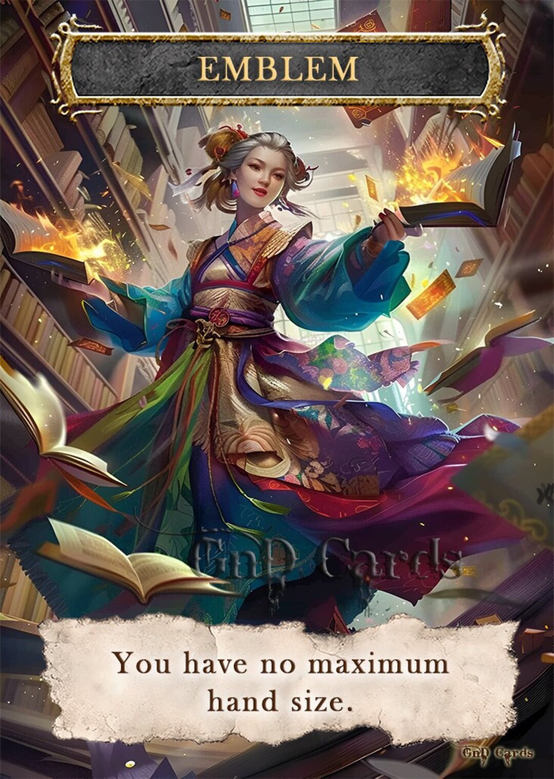 1x Tamiyo, Inquisitive Student Emblem #1 Custom Altered - Etsy