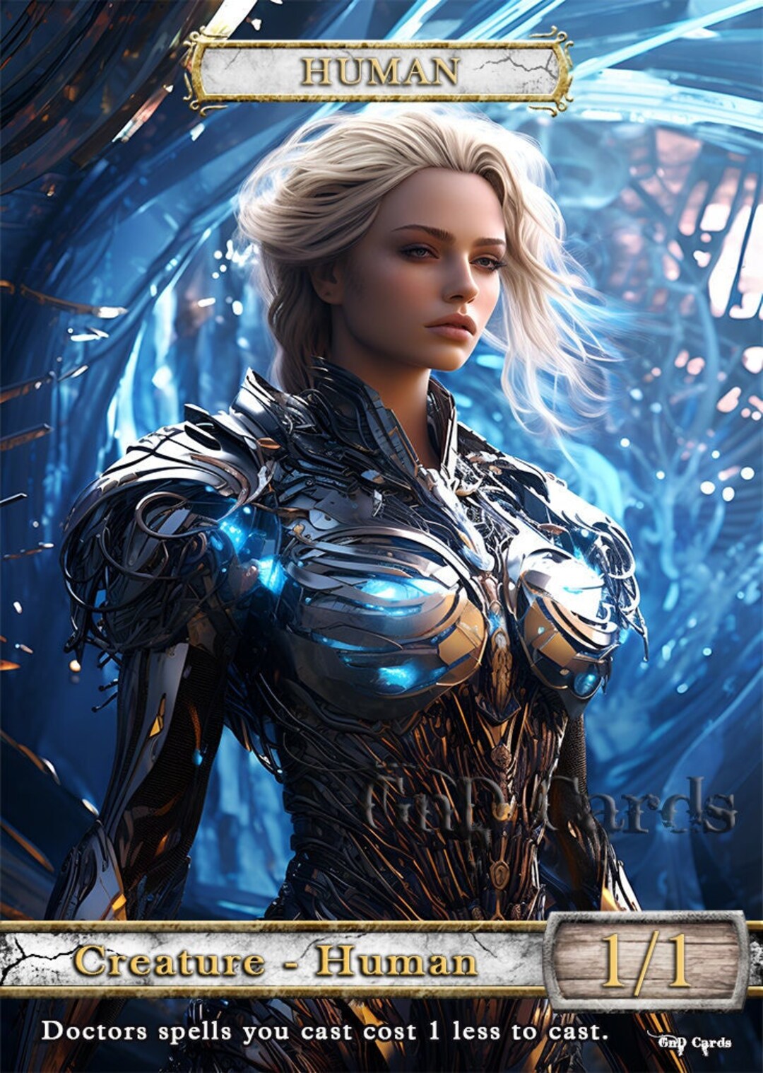 3x Human 8 AI Art Custom Altered Tokens - Etsy