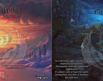 Day Night Tokens - Etsy