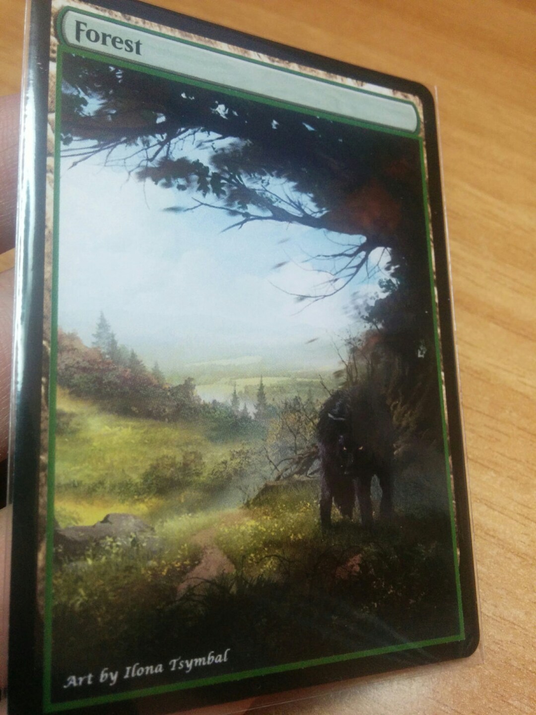 1x Forest 18 Extended Textless Full Art Custom Altered Basic Land MTG ...