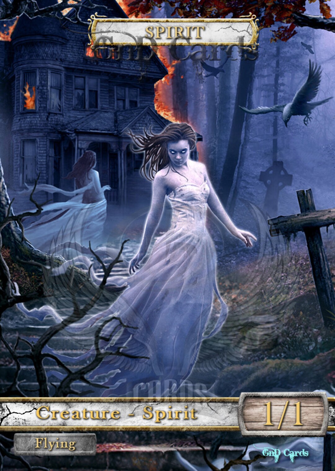 Spirit #11 TCG Token Custom Altered - Etsy
