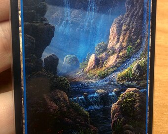 1x Island 18.1 Extended Textless Full Art Custom Altered | Etsy