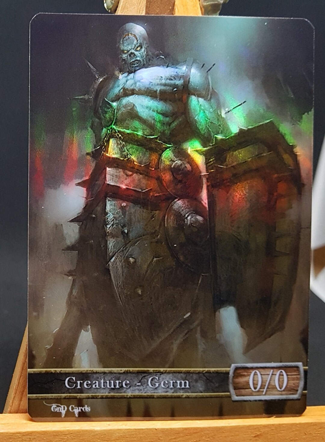 1x Germ #1 Token *FOIL LAMINATED* Custom Altered - Etsy