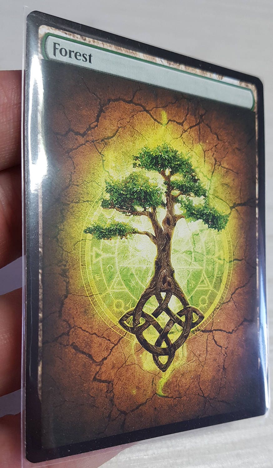 1x Big Mana Forest Full Art Custom Altered Basic Land MTG - Etsy