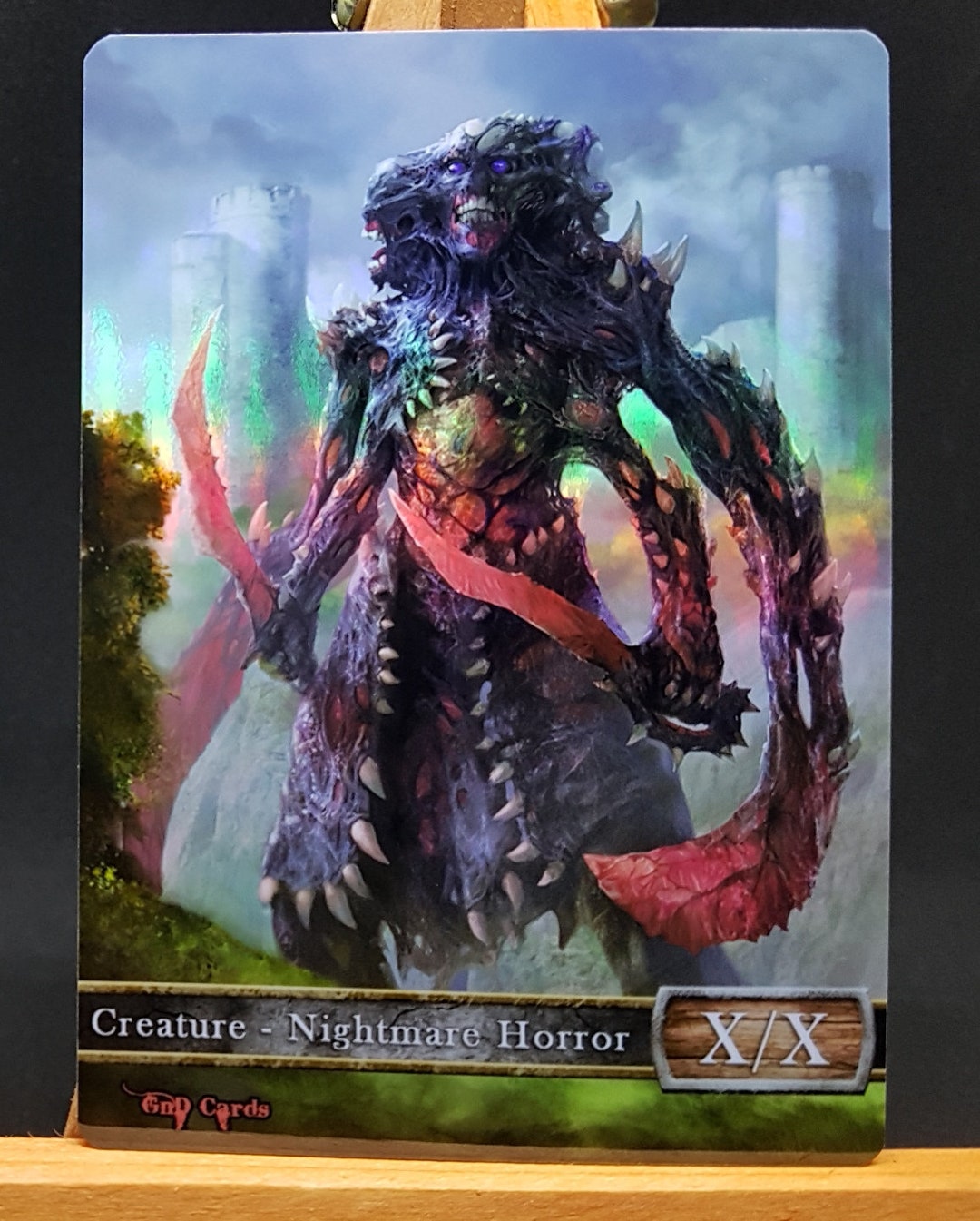 1x Nightmare Horror *FOIL LAMINATED* Custom Altered Token - Etsy