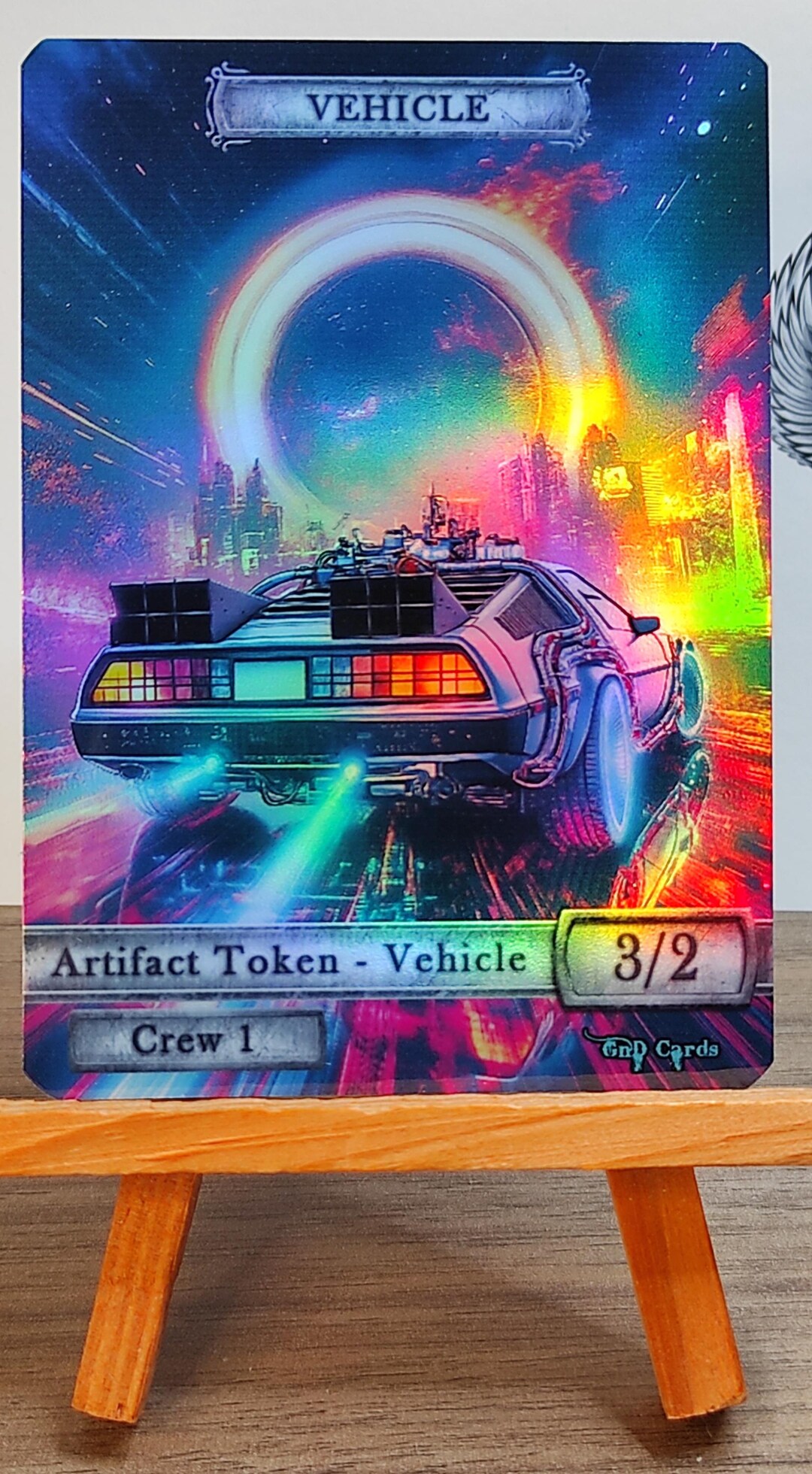 Vehicle #2 *FOIL LAMINATED* Custom Altered Token - Etsy