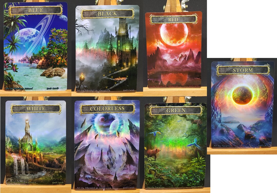 Value Pack *foil* of Storm-mana Counters #2 - Etsy