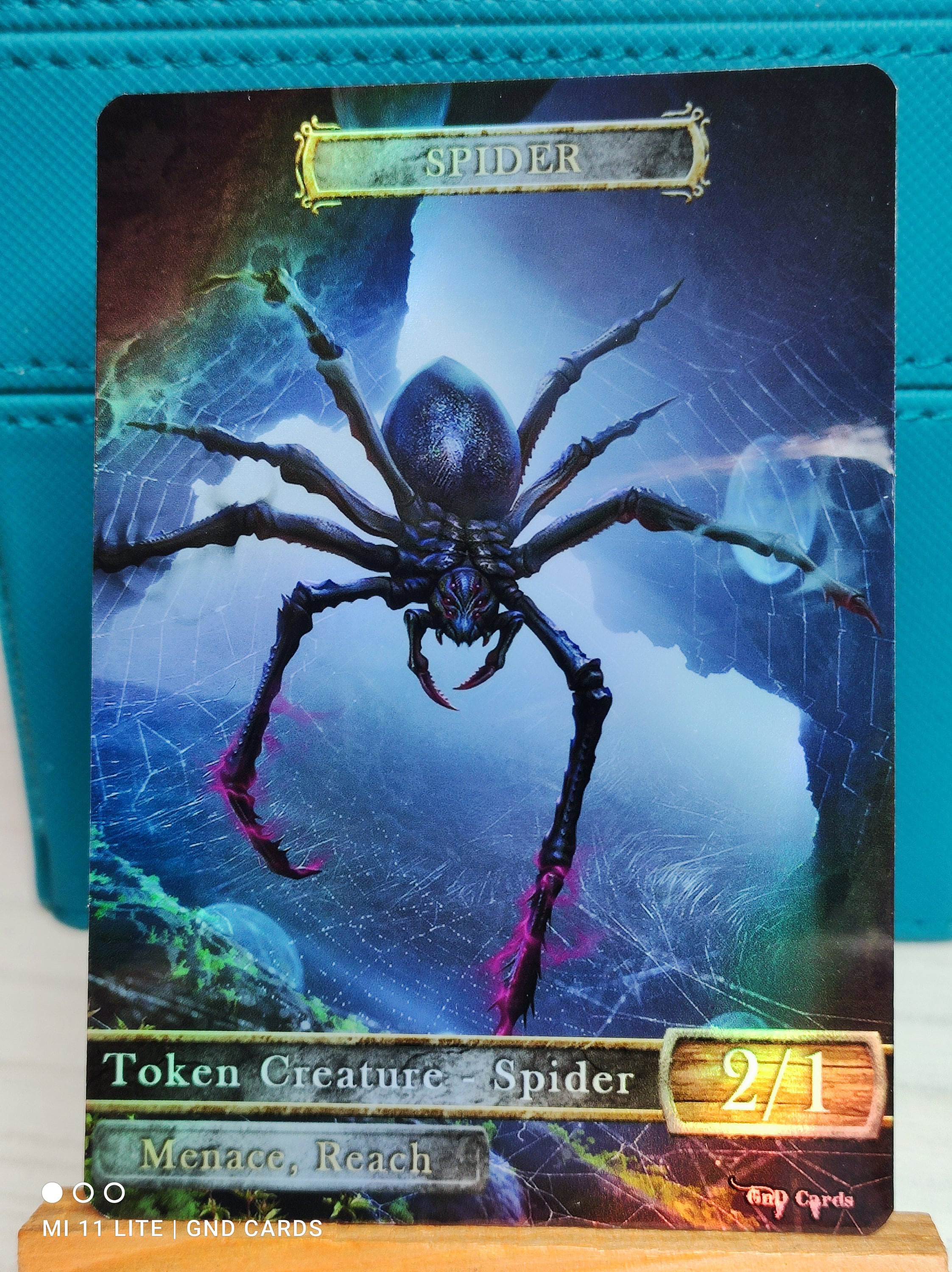 Toys & Games Games & Puzzles 1x Spider #1 Token *FOIL LAMINATED* Custom ...