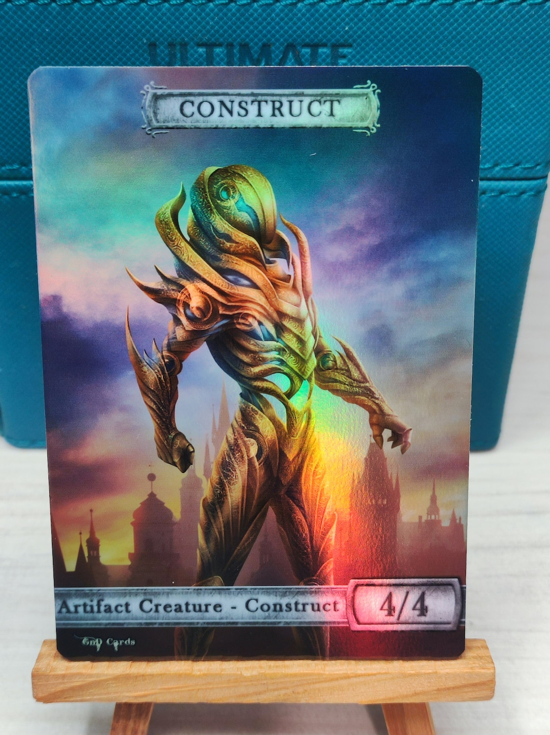 1x *foil* Construct #9 Custom Altered Token - Etsy