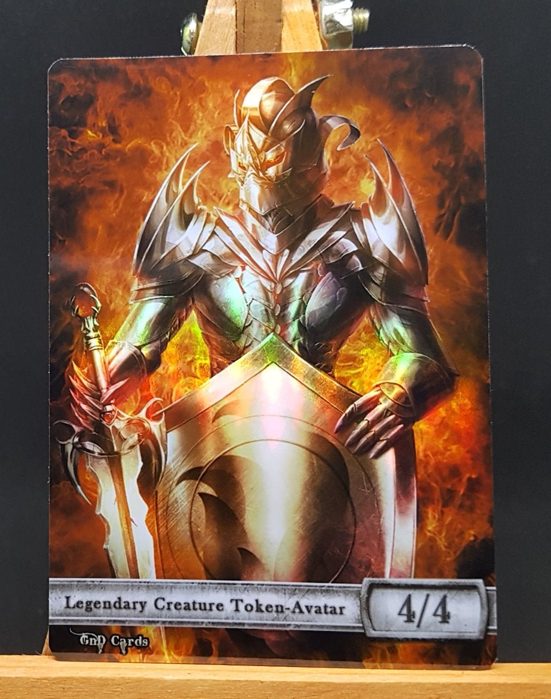 1x Kaldra #1 *FOIL LAMINATED* Custom Altered Token - Etsy