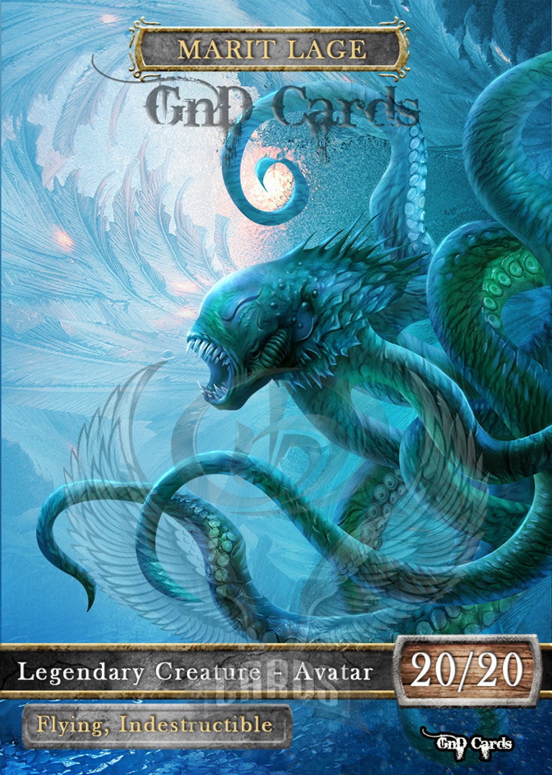 Marit Lage #4 TCG Token Custom Altered - Etsy