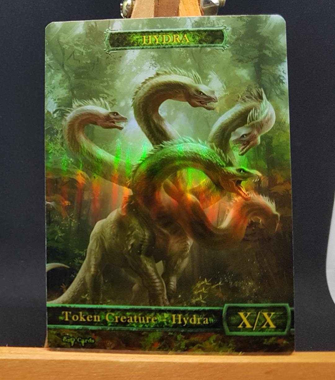 1x Hydra #1 *FOIL LAMINATED* Custom Altered Token - Etsy
