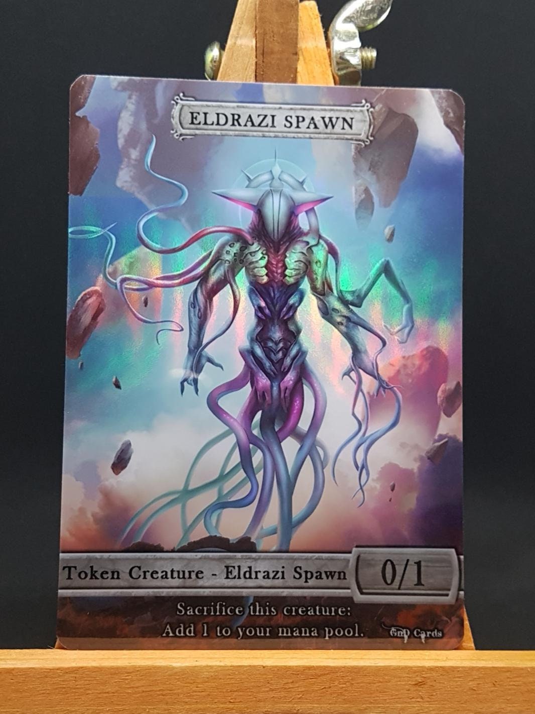 1x Eldrazi Spawn 2 FOIL LAMINATED Custom Altered Token | Etsy