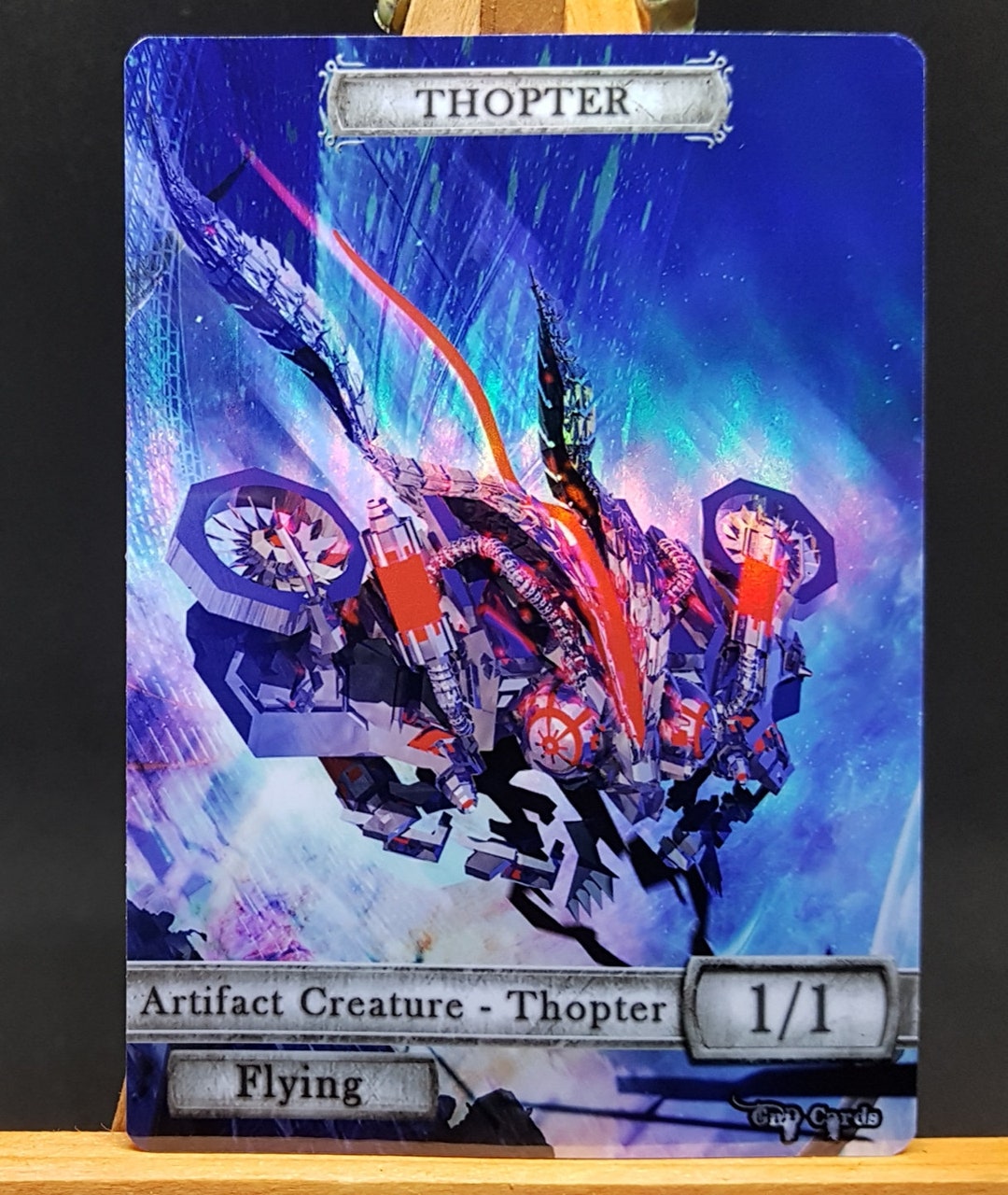 1x *foil* Thopter #2 Custom Altered Token - Etsy
