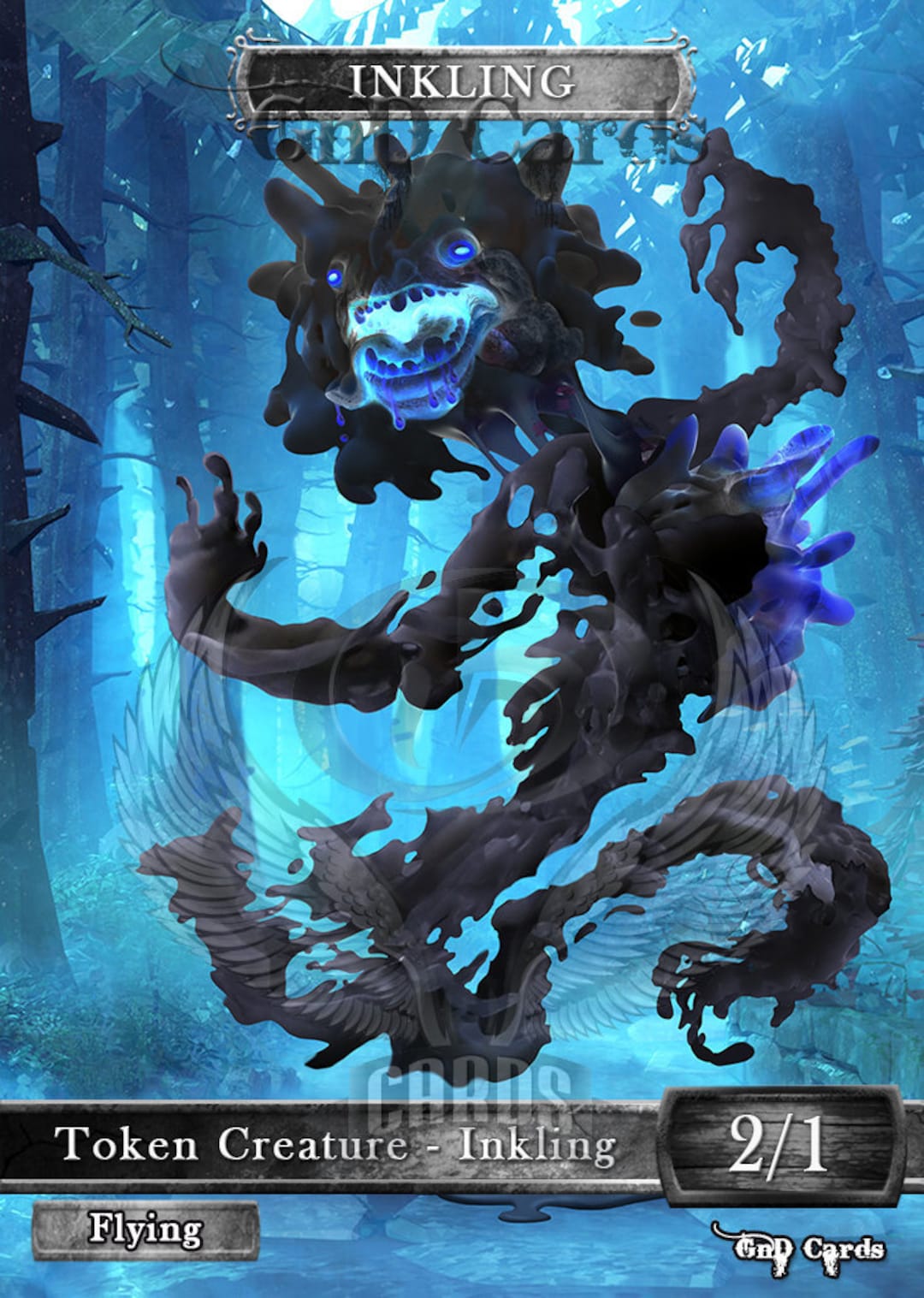 Inkling #1 TCG Token Custom Altered - Etsy