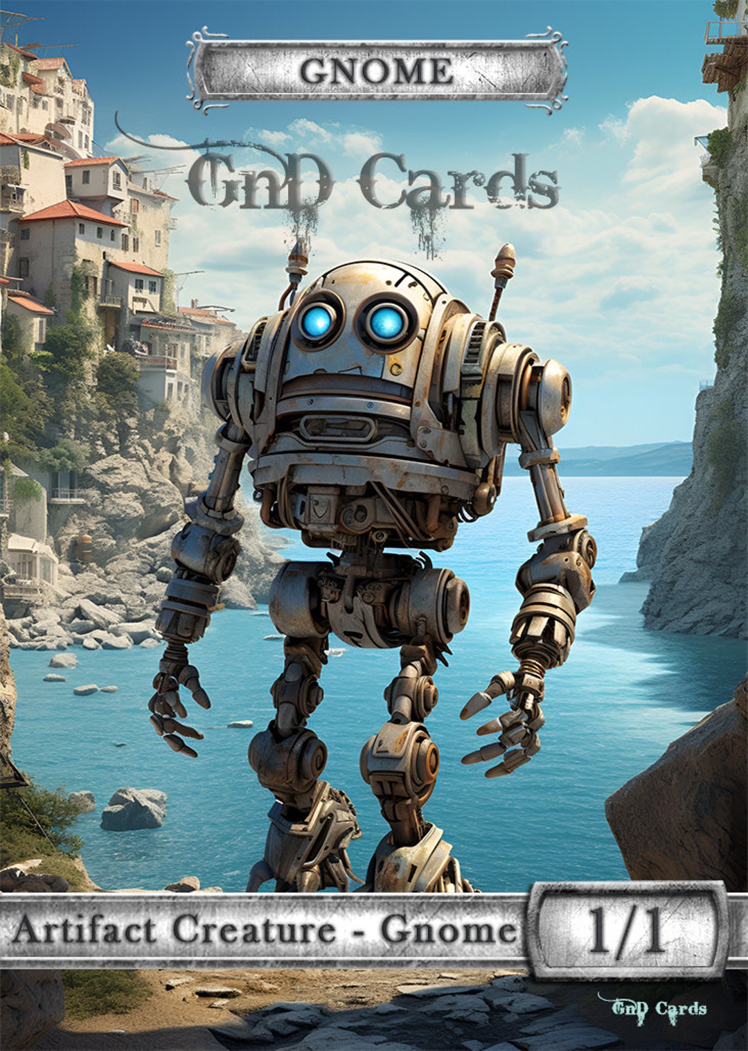 Gnome 5 TCG Token Custom Altered - Etsy