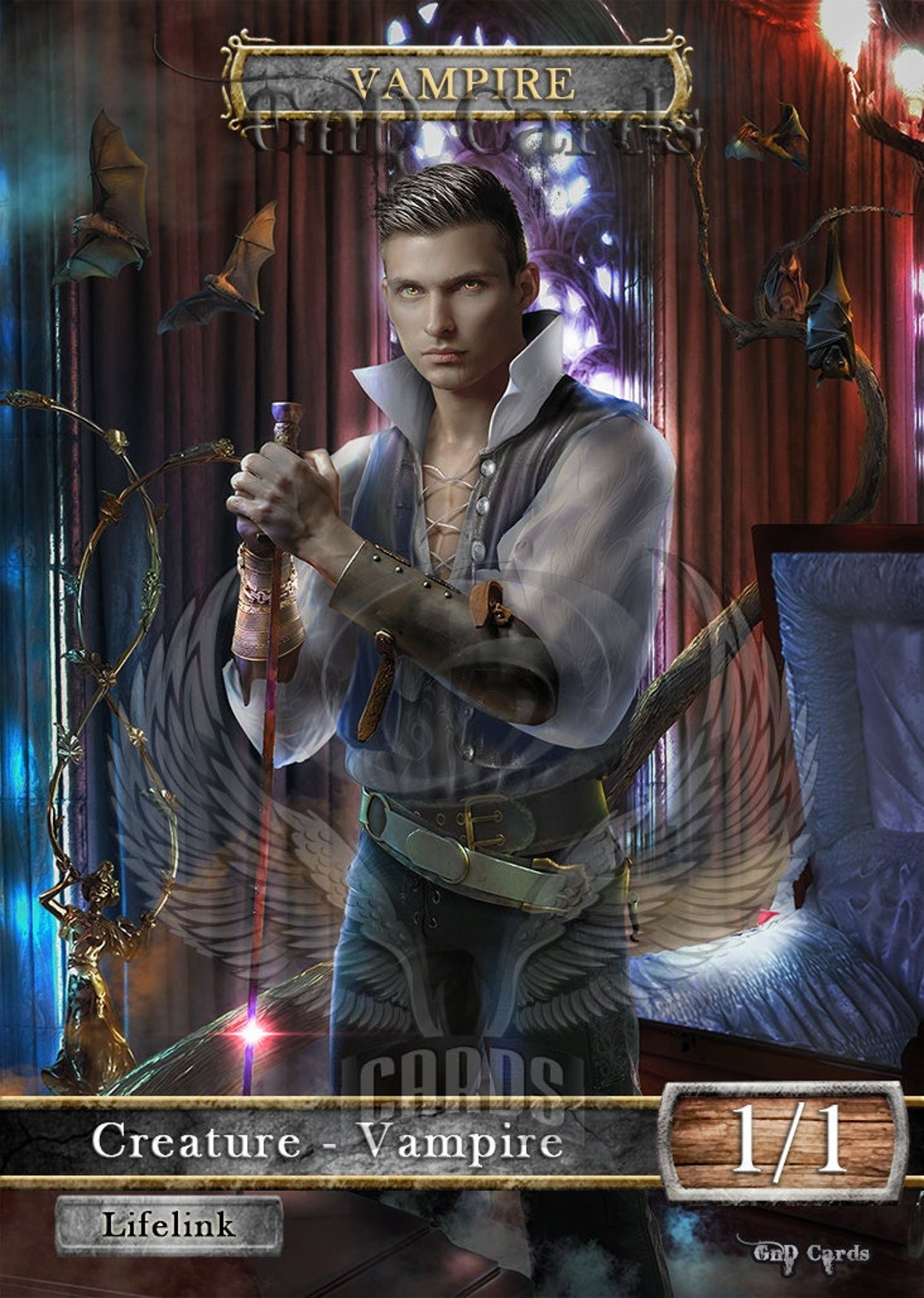 Vampire #24 TCG Token Custom Altered - Etsy