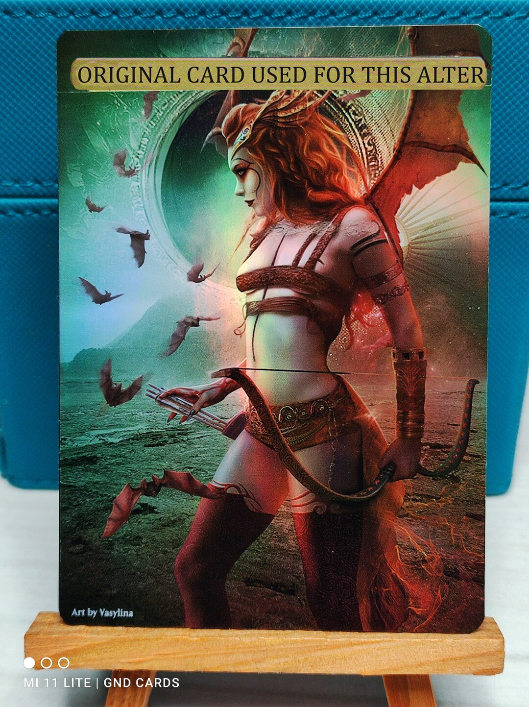 1x Foil Full Art Altered Kaalia Zenith Seeker (non Foil Into Foil) - Etsy