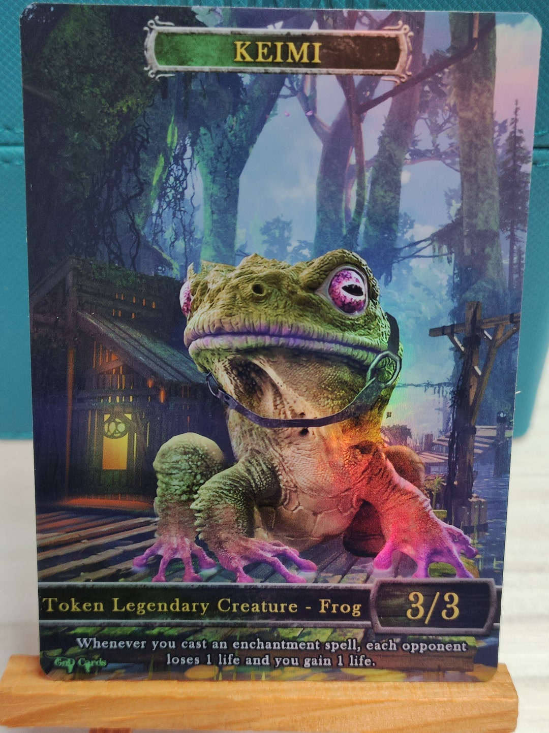 1x Keimi *FOIL LAMINATED* Custom Altered Token - Etsy