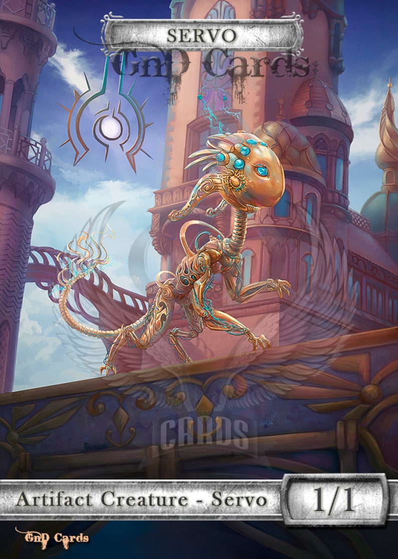 Servo #2 TCG Token Custom Altered - Etsy